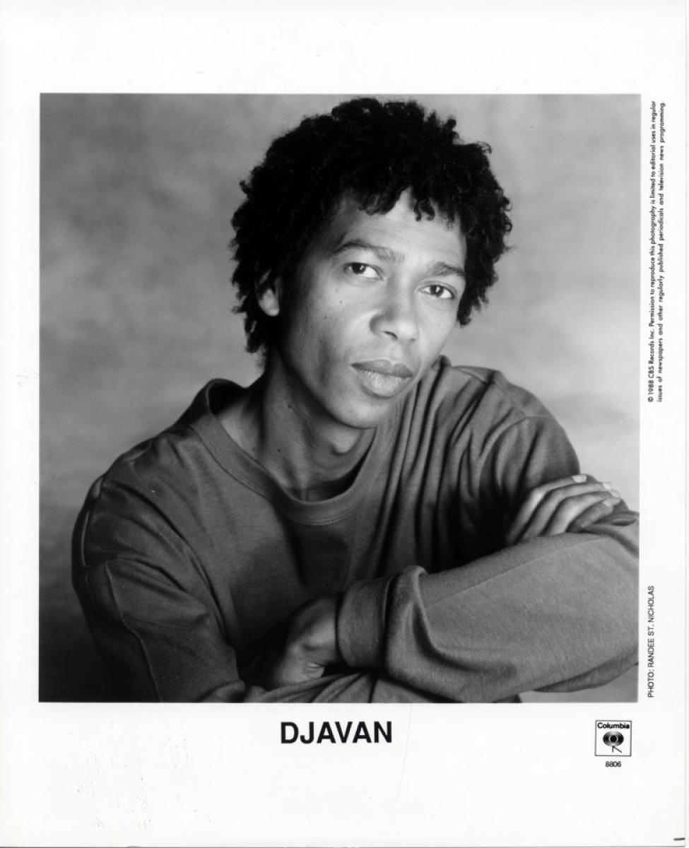Djavan Vintage Concert Photo Promo Print, 1988 at Wolfgang's