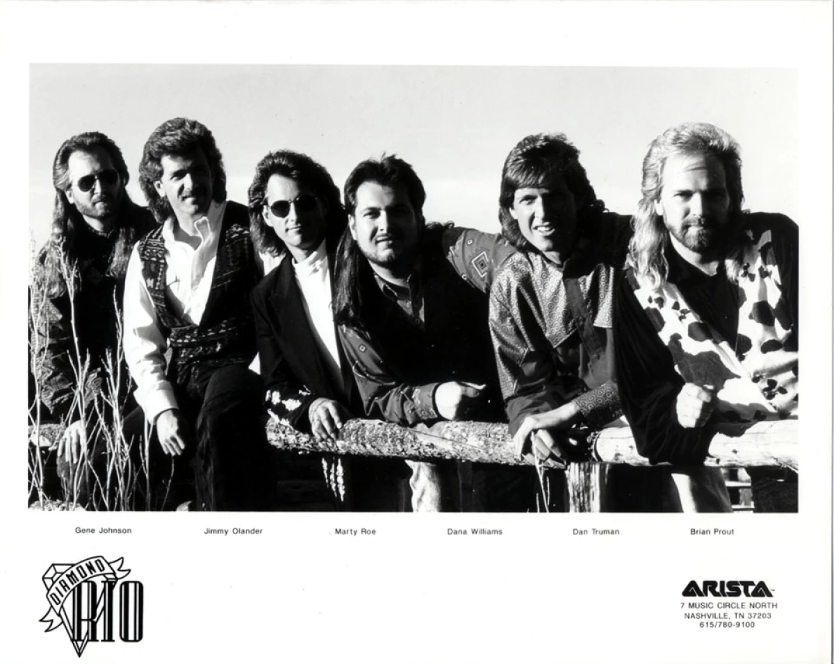Diamond Rio Vintage Concert Photo Promo Print at Wolfgang's