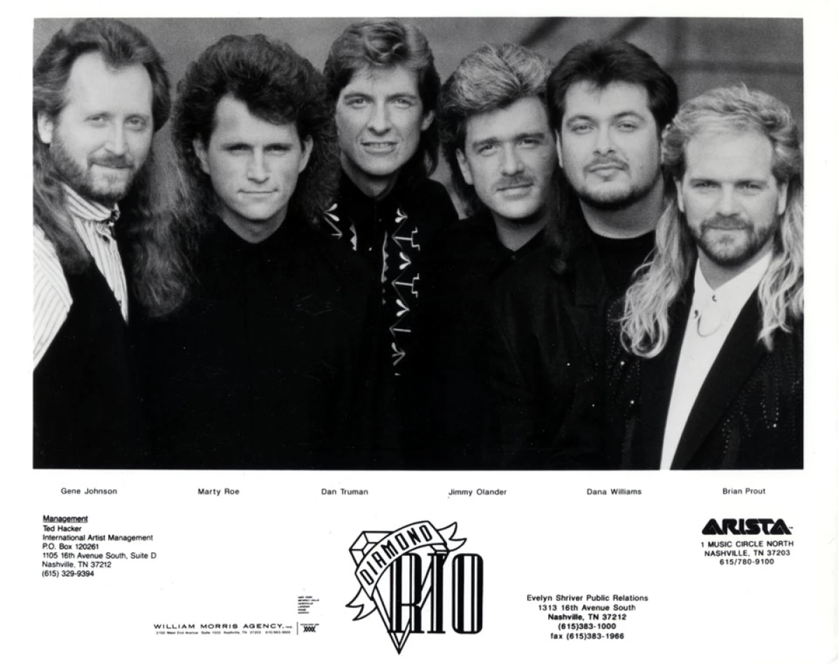 Diamond Rio Vintage Concert Photo Promo Print at Wolfgang's