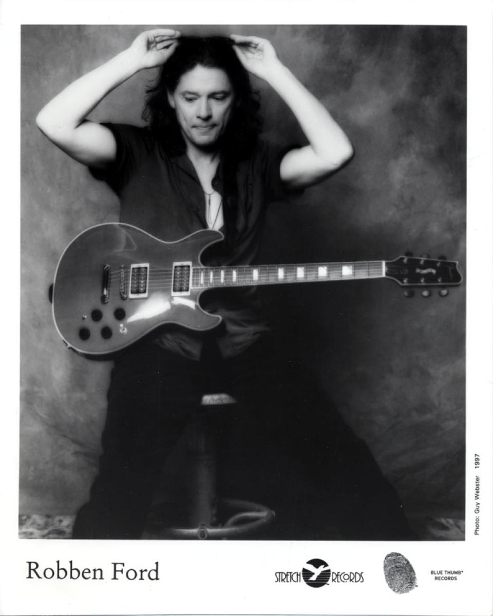 Robben Ford Vintage Concert Photo Promo Print, 1997 at Wolfgang's