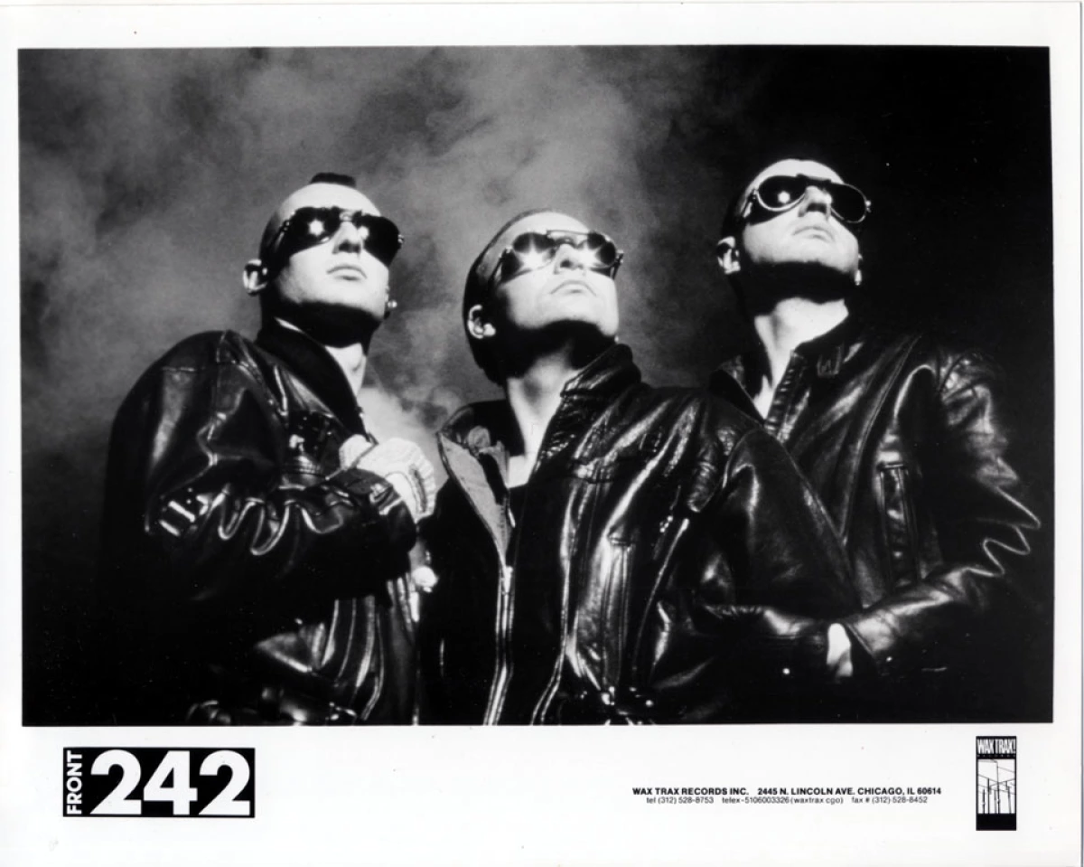 Front 242 Vintage Concert Photo Promo Print at Wolfgang's