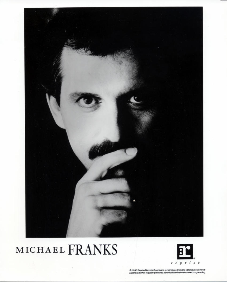 Michael Franks Vintage Concert Photo Promo Print, 1990 at Wolfgang's