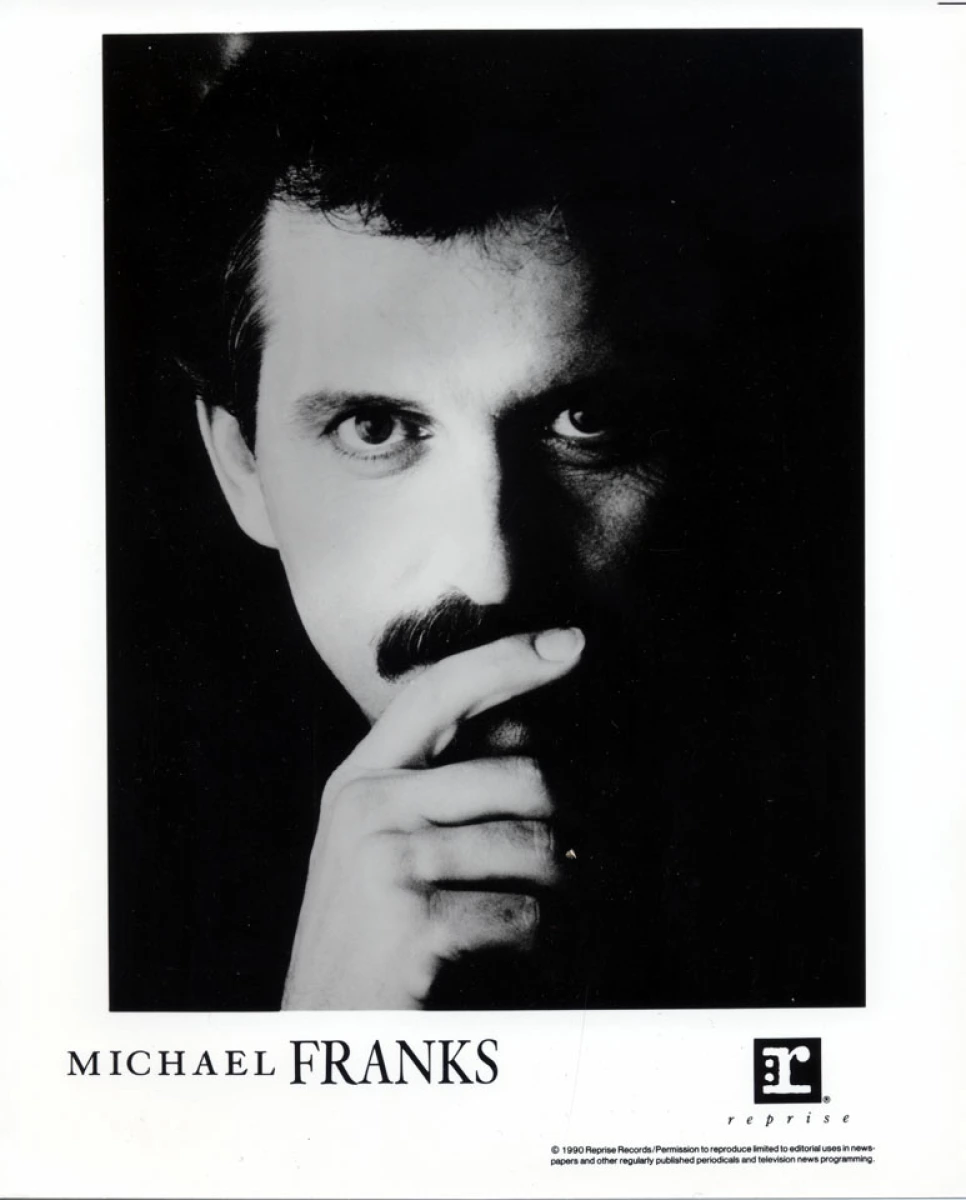 Michael Franks Vintage Concert Photo Promo Print, 1990 at Wolfgang's