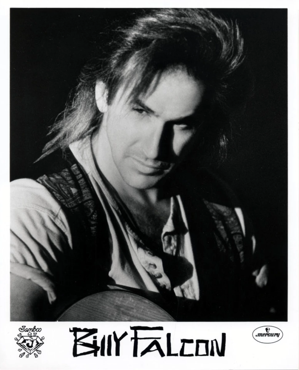 Billy Falcon Vintage Concert Photo Promo Print at Wolfgang's
