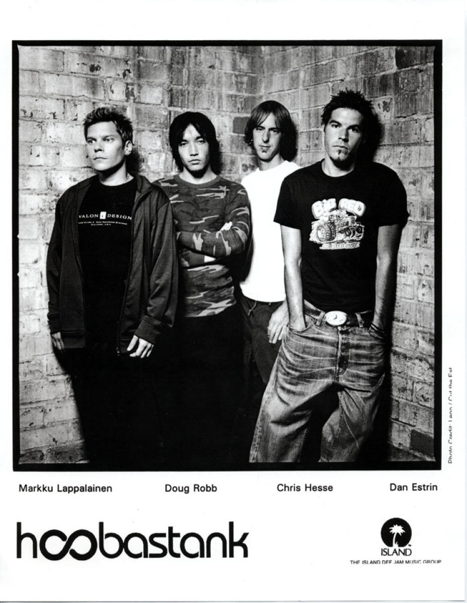Hoobastank Vintage Concert Photo Promo Print at Wolfgang's