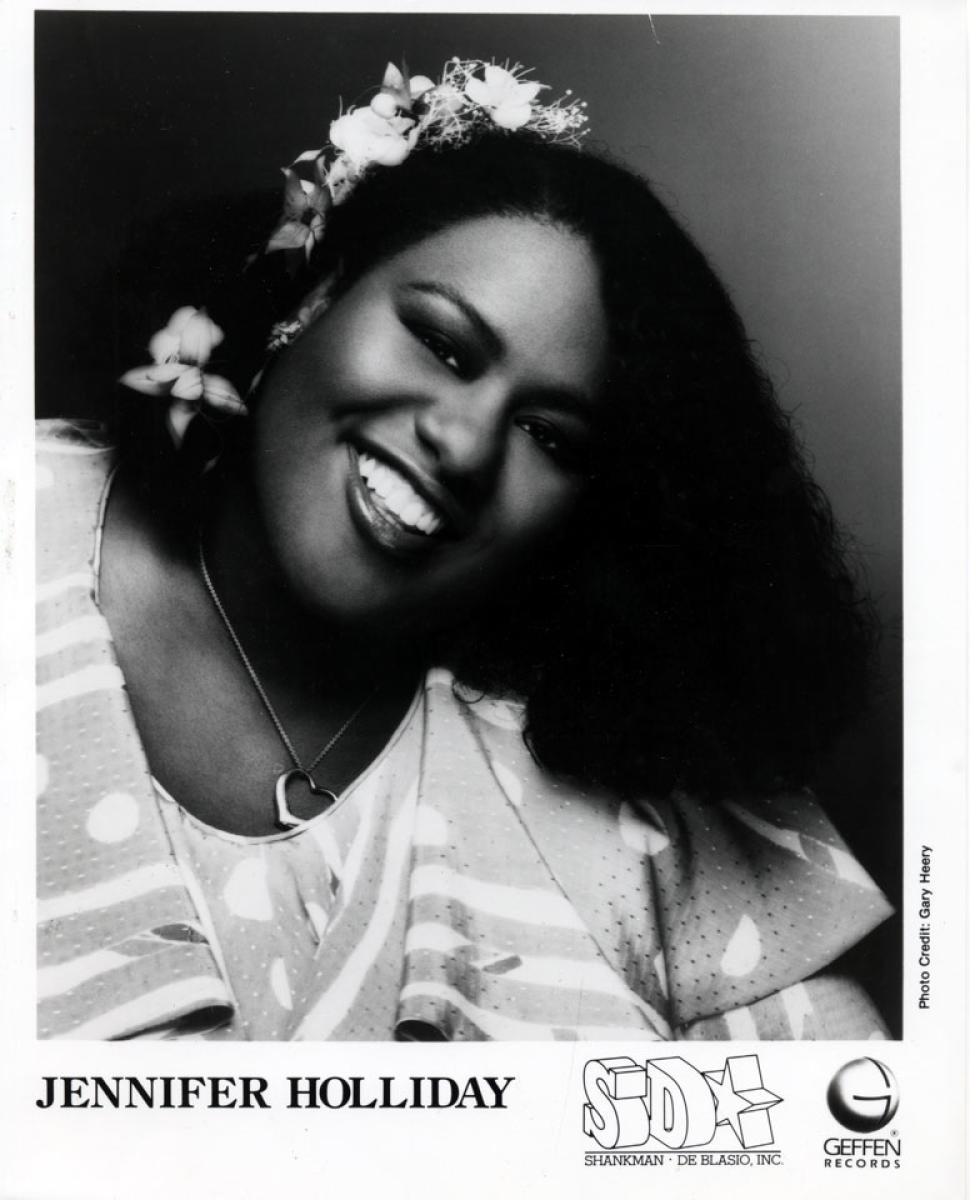 Jennifer Holliday Vintage Concert Photo Promo Print at Wolfgang's