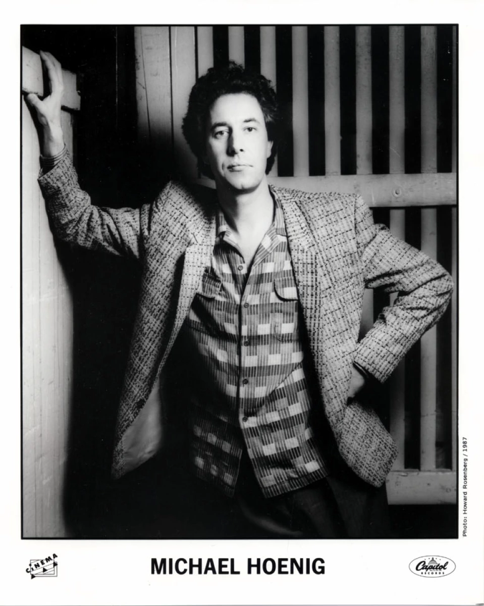 Michael Hoenig Vintage Concert Photo Promo Print, 1987 at Wolfgang's