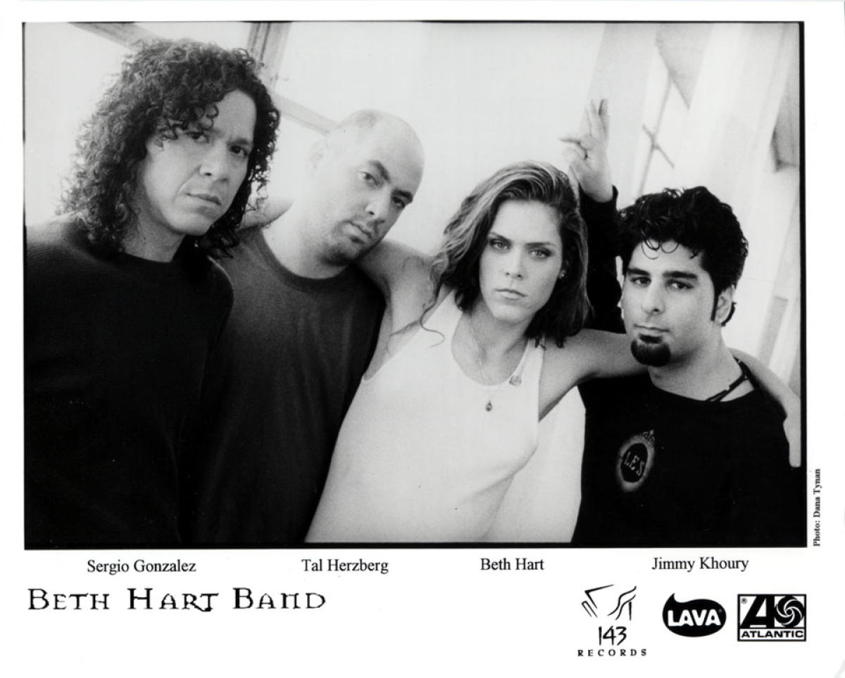 Beth Hart Band Vintage Concert Photo Promo Print at Wolfgang's