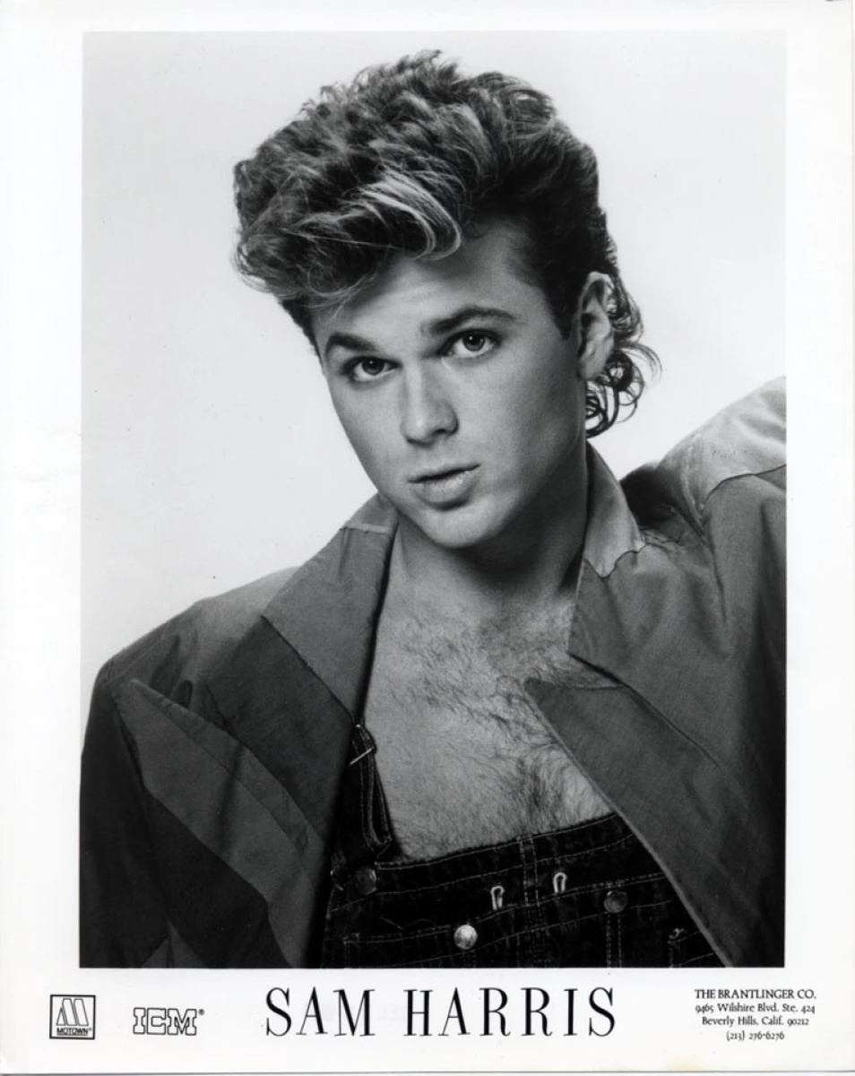 Sam Harris Vintage Concert Photo Promo Print at Wolfgang's