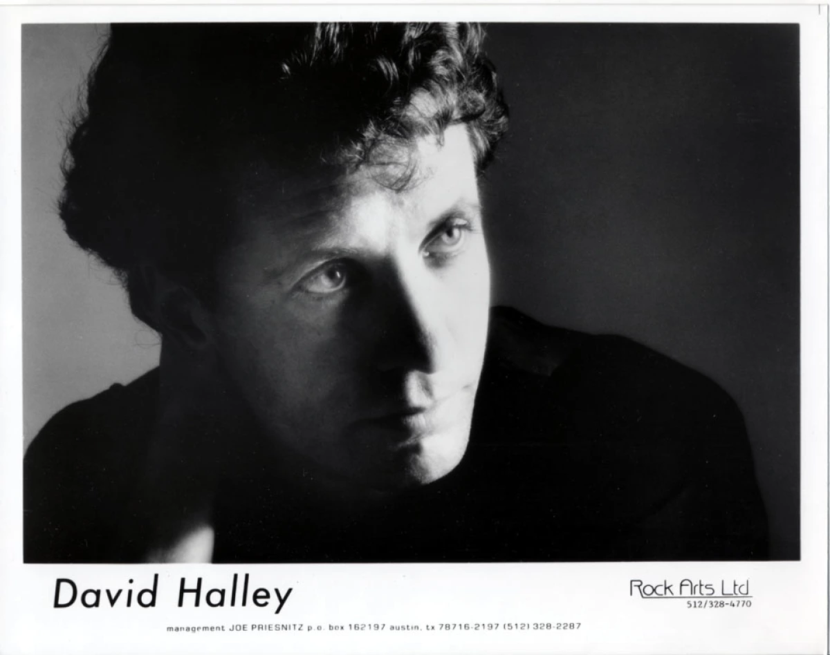 David Halley Vintage Concert Photo Promo Print at Wolfgang's
