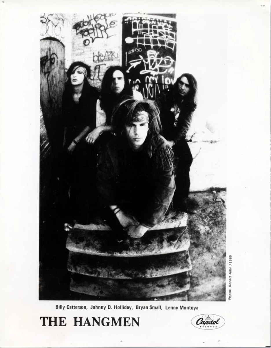 The Hangmen Vintage Concert Photo Promo Print, 1989 at Wolfgang's