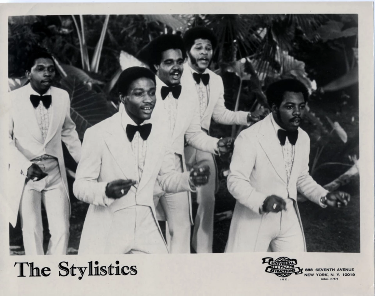 The Stylistics Vintage Concert Photo Promo Print at Wolfgang's