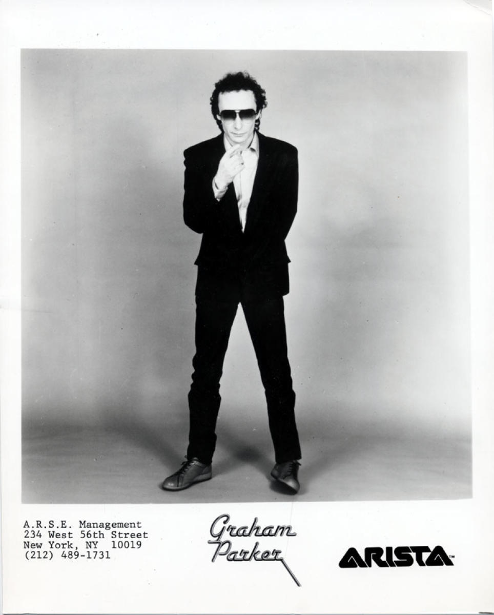 Graham Parker Vintage Concert Photo Promo Print at Wolfgang's