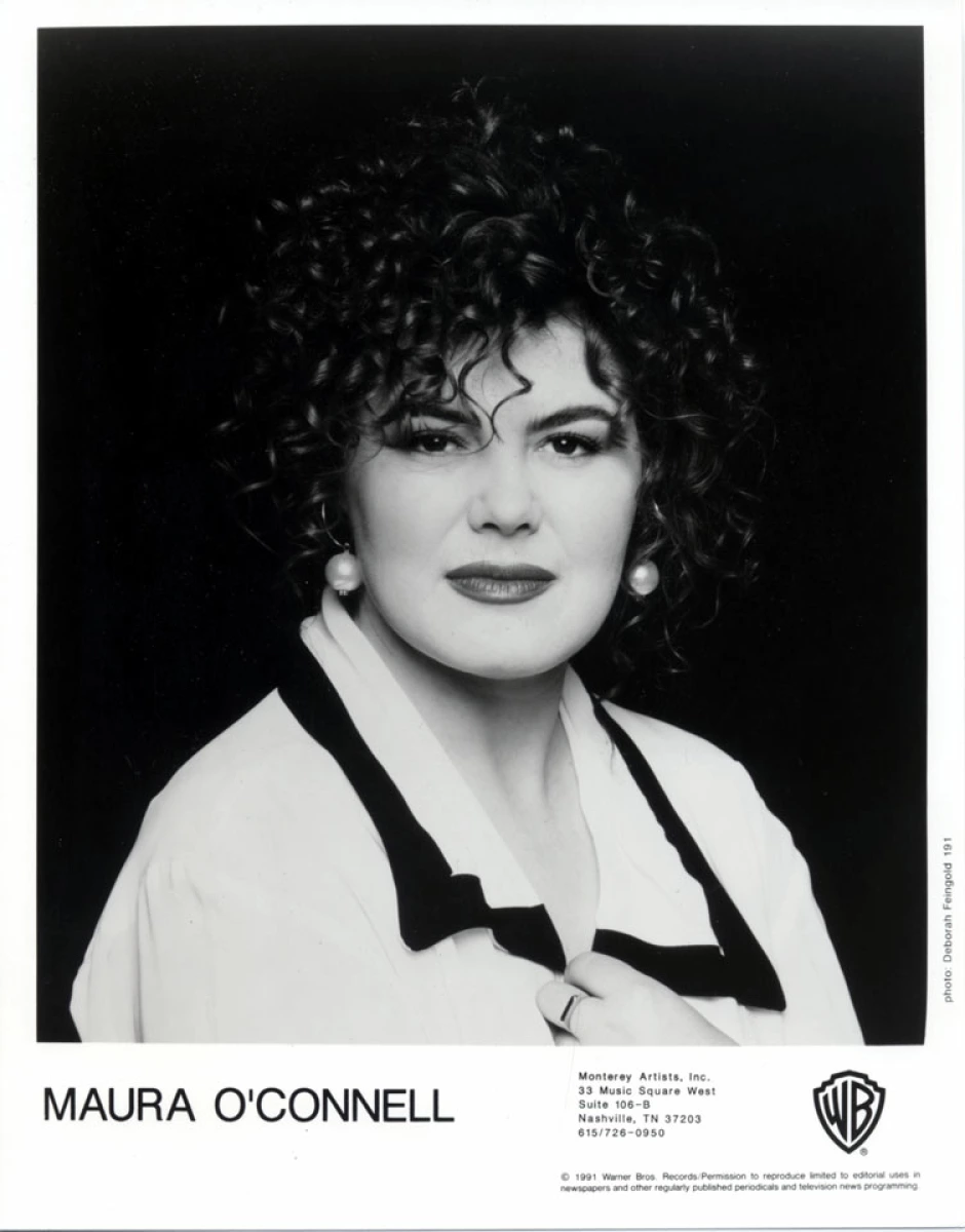 Maura O'Connell Vintage Concert Photo Promo Print, 1991 at Wolfgang's