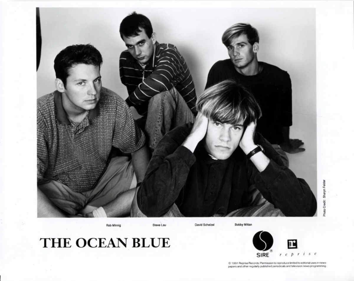 The Ocean Blue Vintage Concert Photo Promo Print, 1991 at Wolfgang's