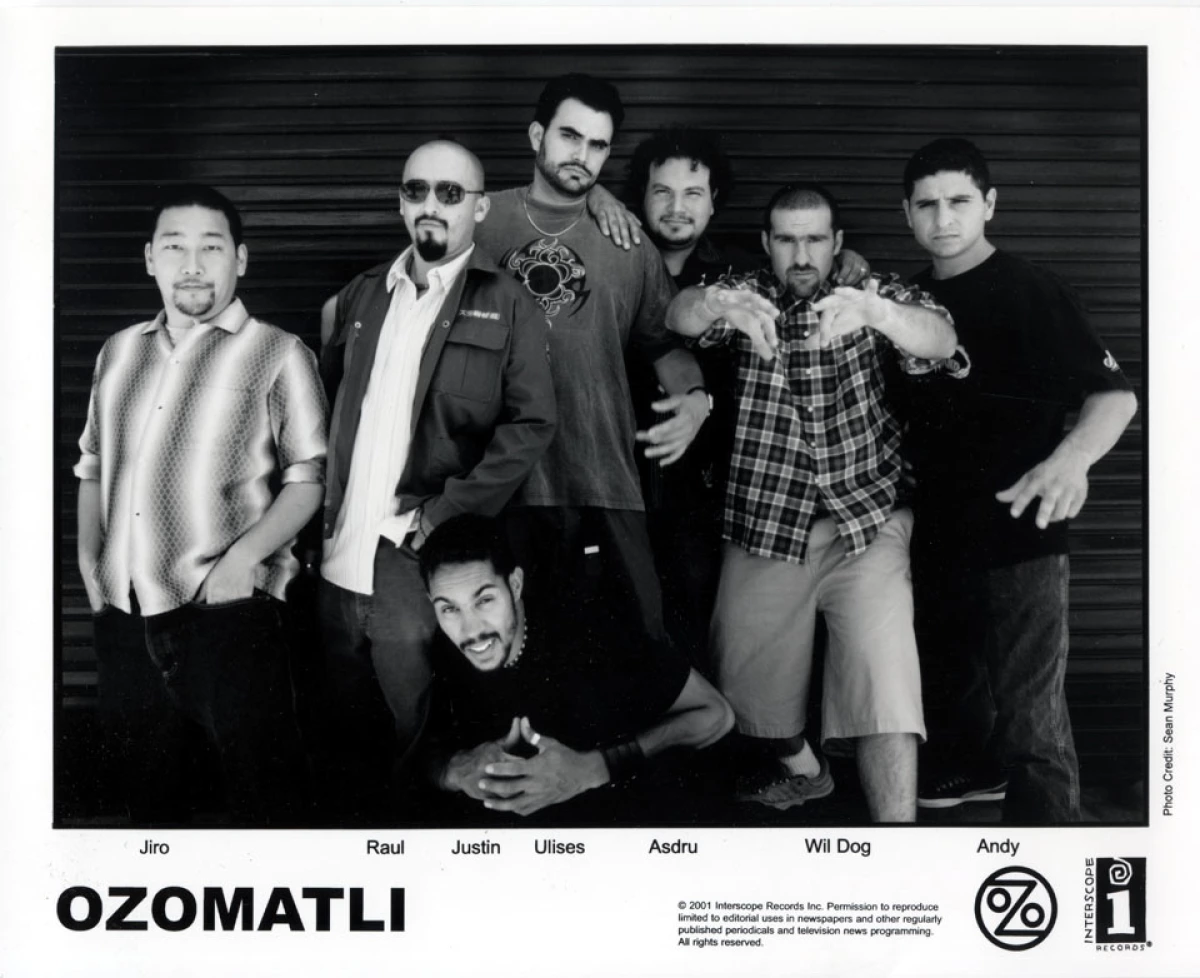 Ozomatli Vintage Concert Photo Promo Print, 2001 at Wolfgang's