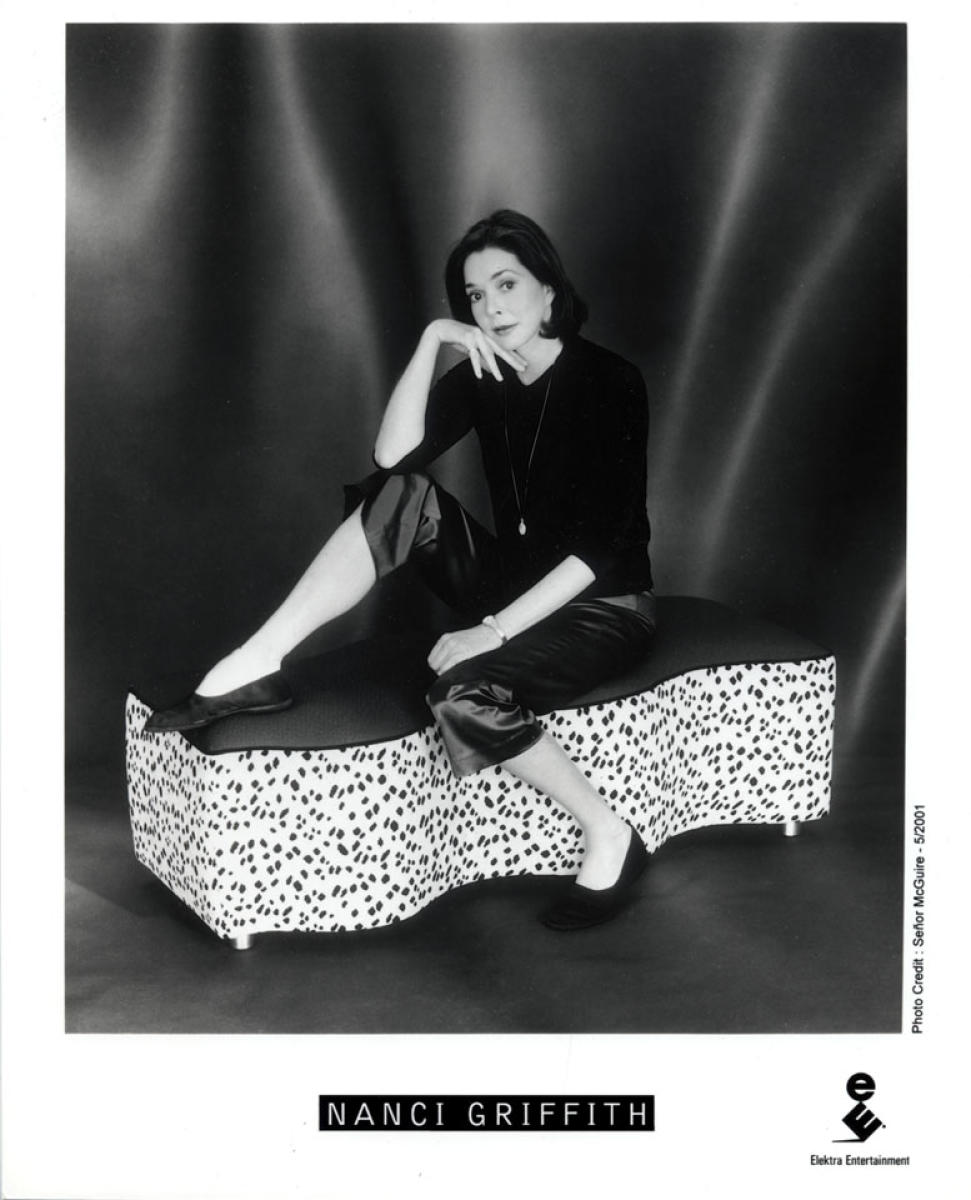 Nanci Griffith Vintage Concert Photo Promo Print, 2001 at Wolfgang's