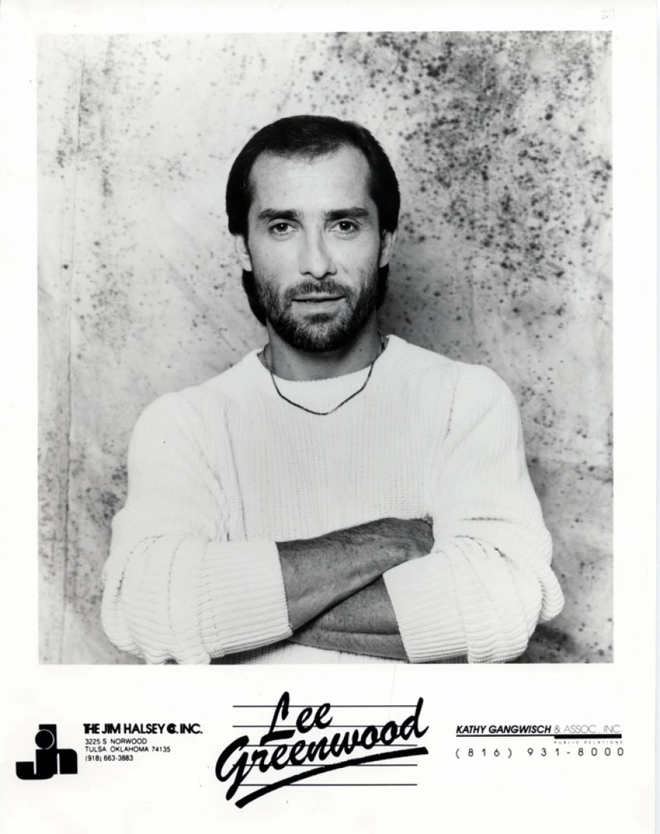 Lee Greenwood Vintage Concert Photo Promo Print at Wolfgang's