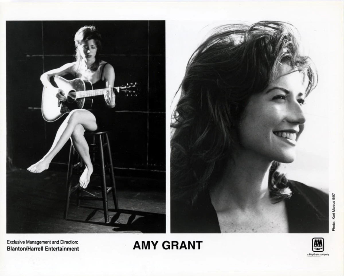 Amy Grant Vintage Concert Photo Promo Print, 1997 at Wolfgang's