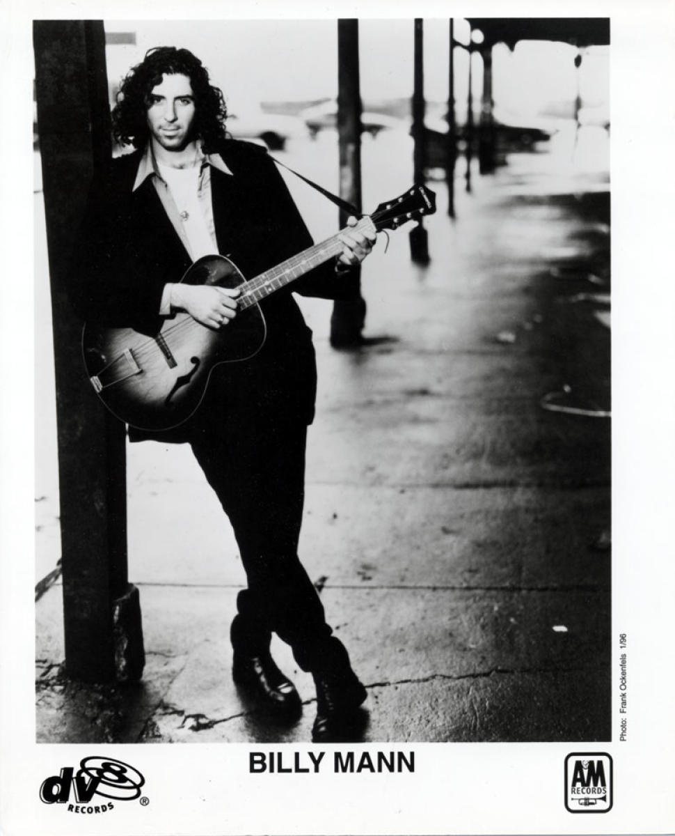 Billy Mann Vintage Concert Photo Promo Print, 1996 at Wolfgang's