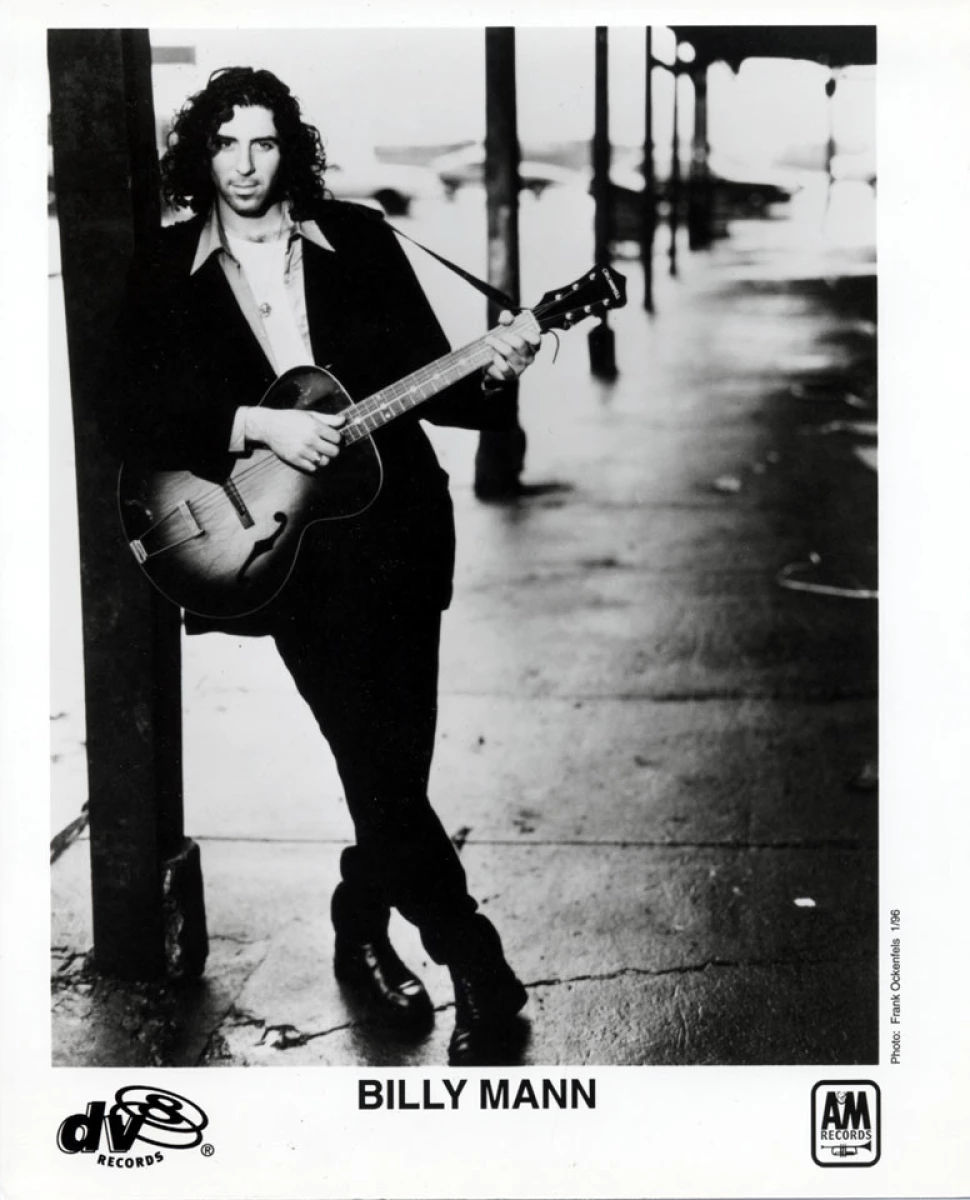 Billy Mann Vintage Concert Photo Promo Print, 1996 at Wolfgang's