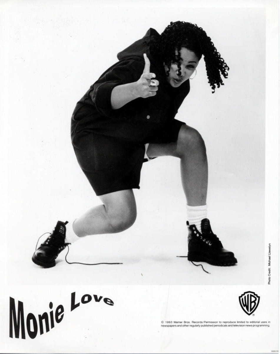 Monie Love Vintage Concert Photo Promo Print, 1993 at Wolfgang's