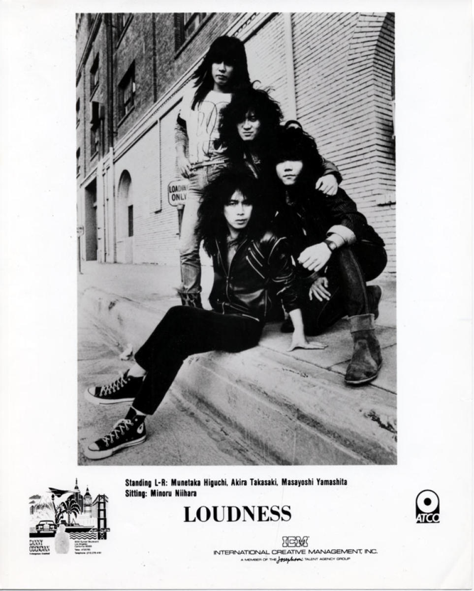 Loudness Vintage Concert Photo Promo Print at Wolfgang's