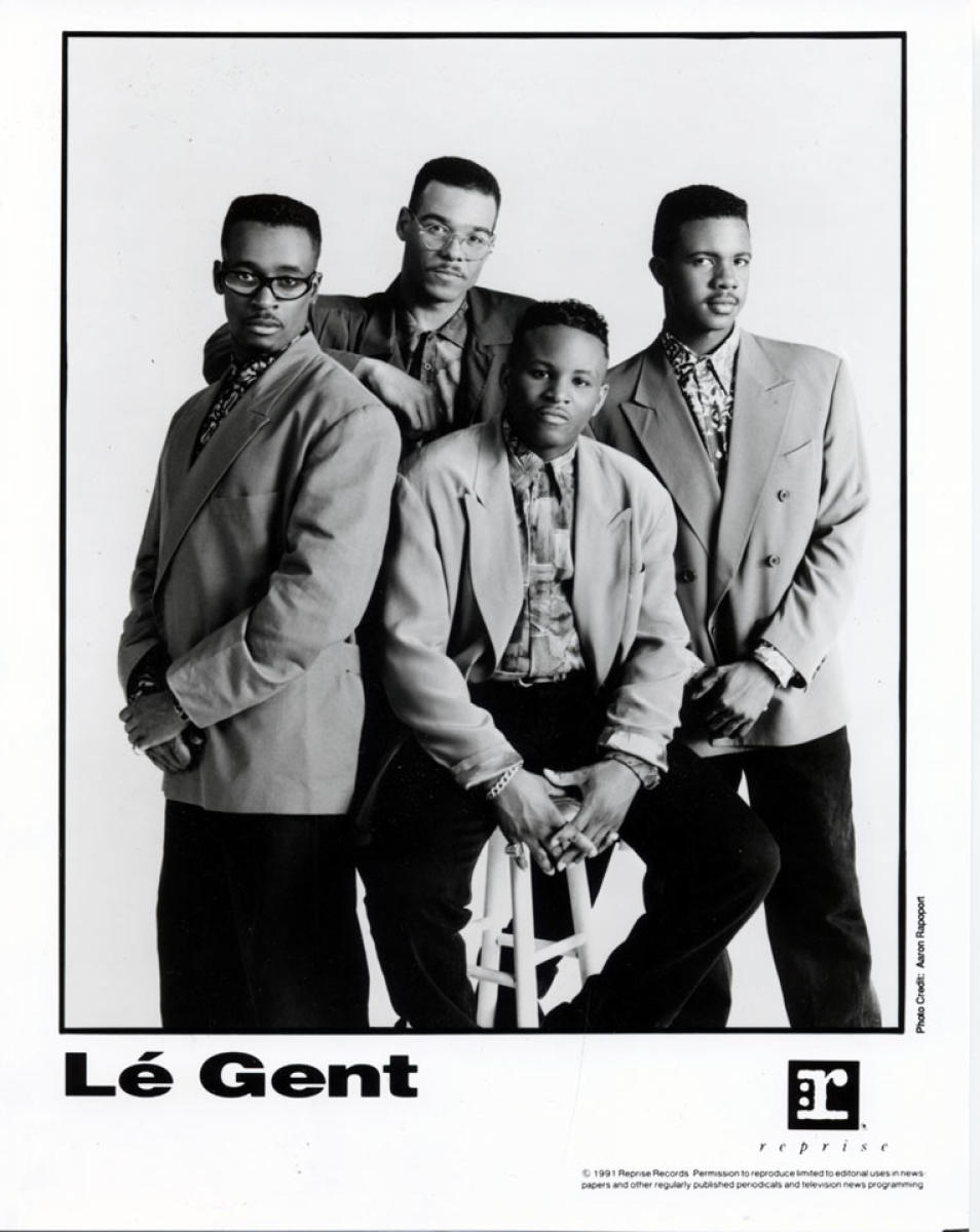 Le Gent Vintage Concert Photo Promo Print, 1991 at Wolfgang's