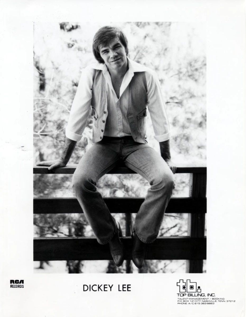Dickey Lee Vintage Concert Photo Promo Print at Wolfgang's