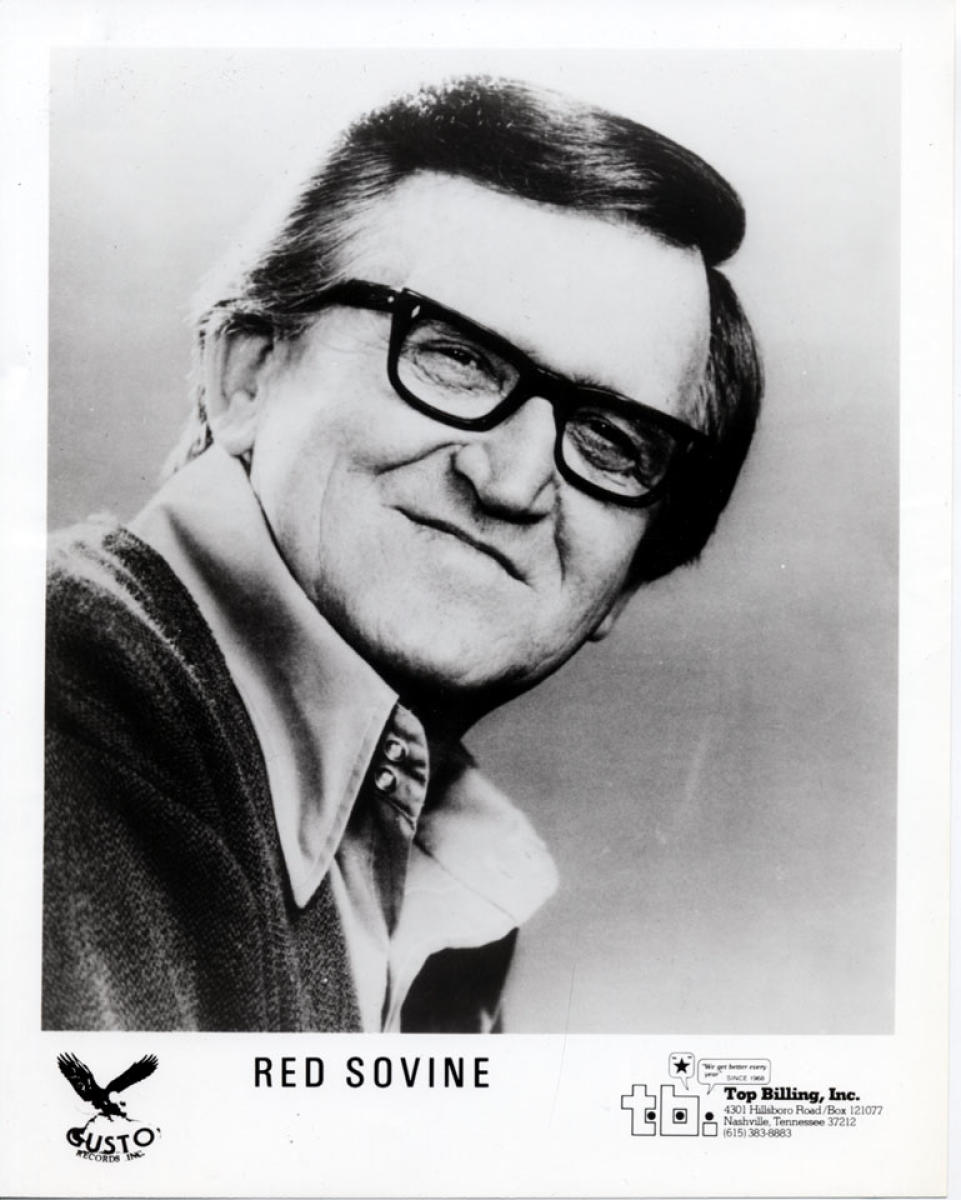 Red Sovine Vintage Concert Photo Promo Print at Wolfgang's
