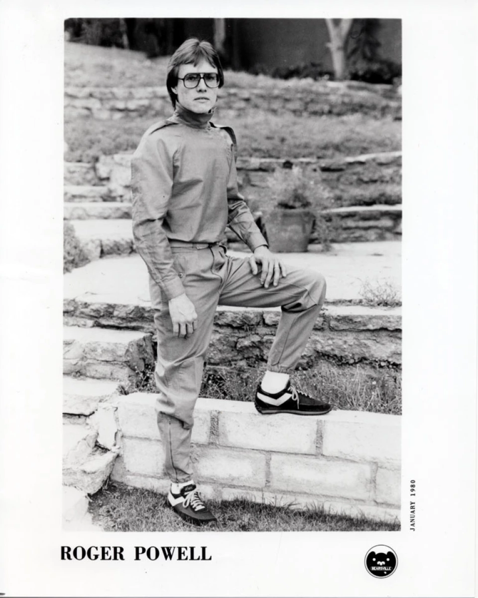 Roger Powell Vintage Concert Photo Promo Print, 1980 at Wolfgang's