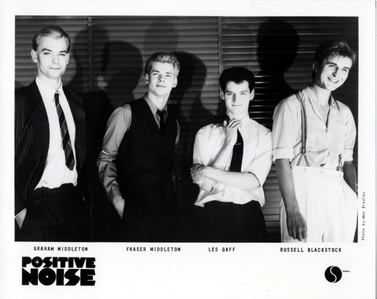 Positive Noise Vintage Concert Photo Promo Print at Wolfgang's