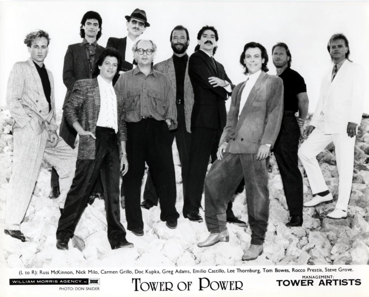 Tower of Power Vintage Concert Photo Promo Print at Wolfgang's