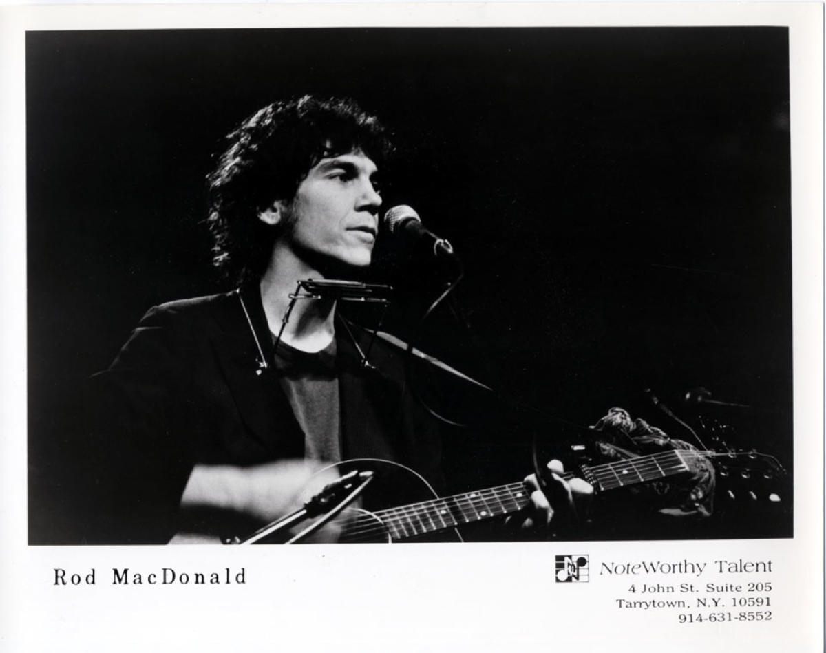 Rod MacDonald Vintage Concert Photo Promo Print at Wolfgang's