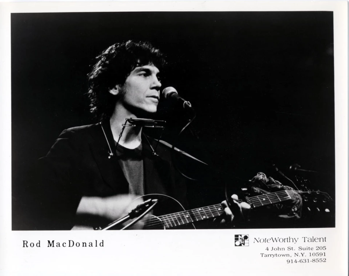 Rod MacDonald Vintage Concert Photo Promo Print at Wolfgang's