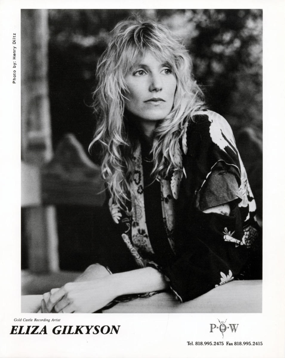Eliza Gilkyson Vintage Concert Photo Promo Print at Wolfgang's
