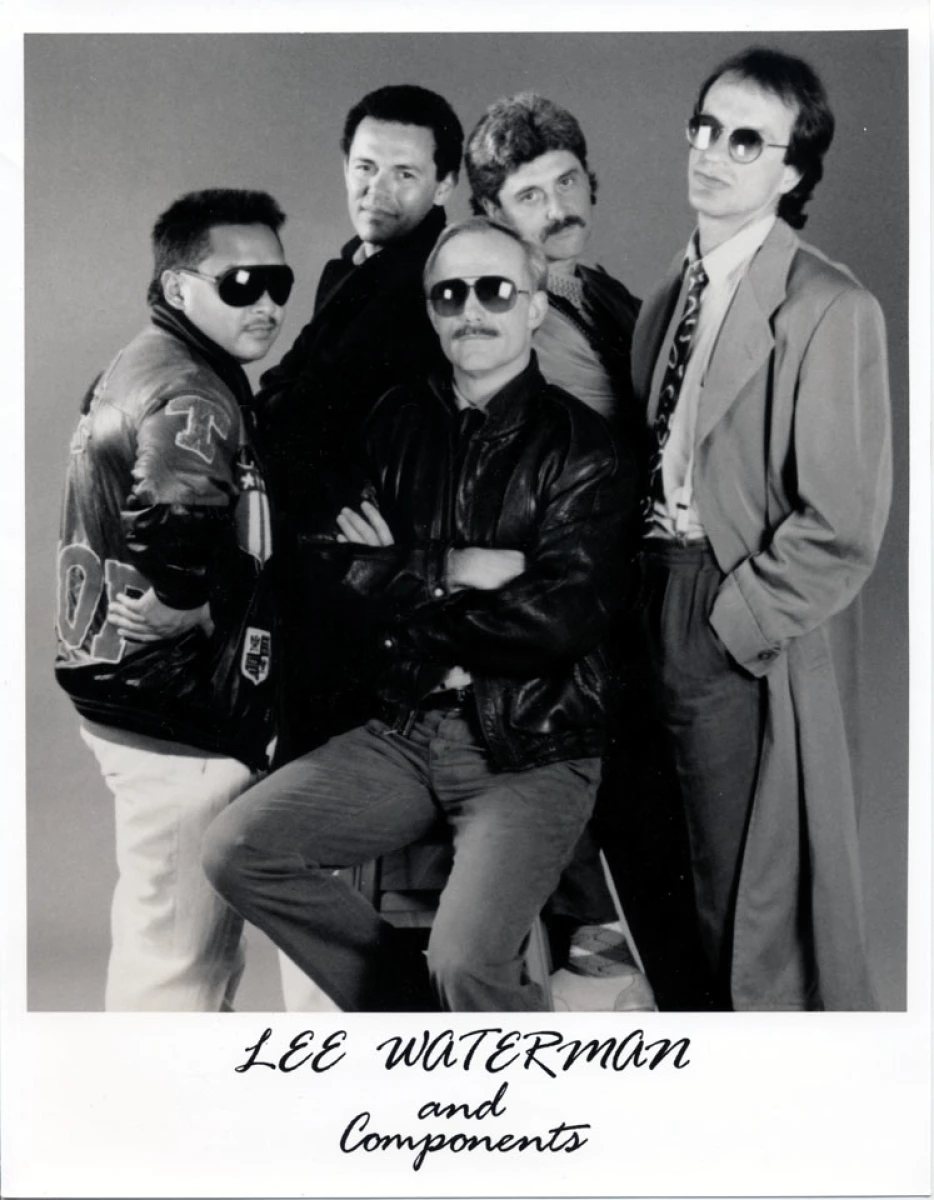 Lee Waterman and Components Vintage Concert Photo Promo Print at Wolfgang's
