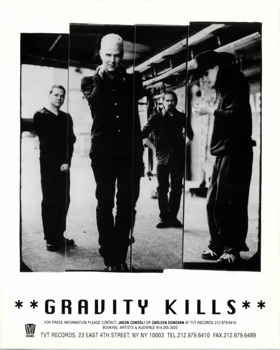 Gravity Kills Vintage Concert Photo Promo Print at Wolfgang's