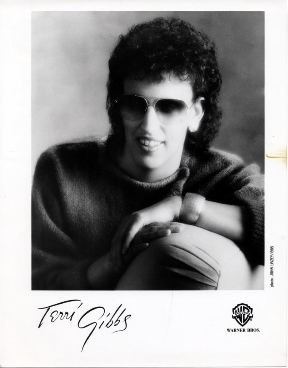 Terri Gibbs Vintage Concert Photo Promo Print, 1985 at Wolfgang's