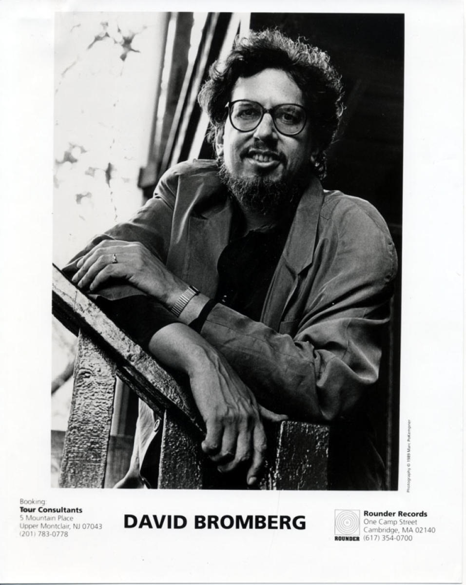 David Bromberg Vintage Concert Promo Print 1989 At Wolfgangs