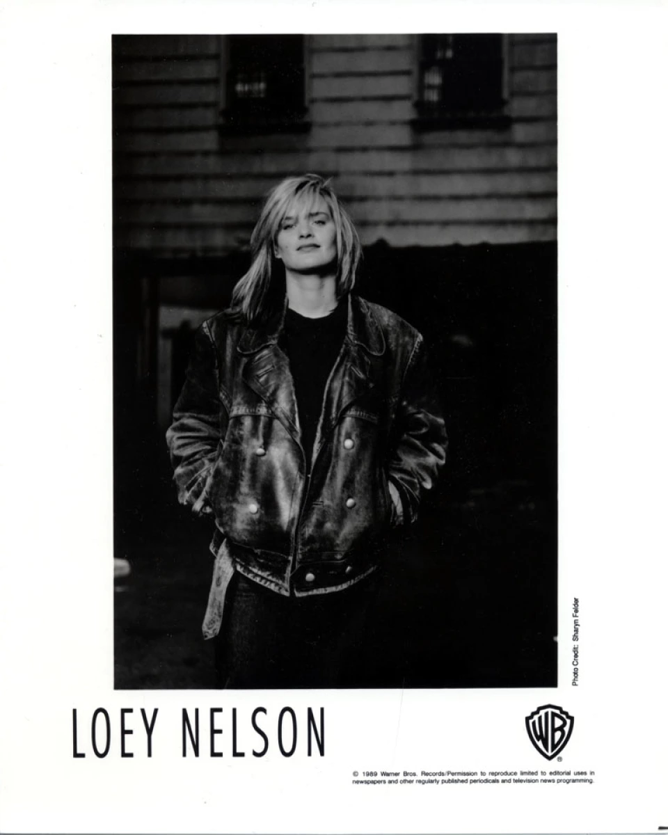 Loey Nelson Vintage Concert Photo Promo Print, 1989 at Wolfgang's