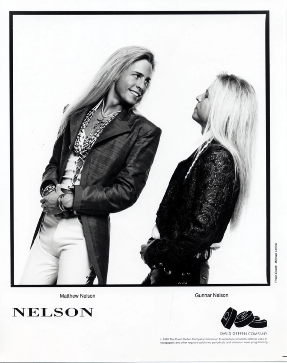 Nelson Vintage Concert Photo Promo Print, 1991 at Wolfgang's