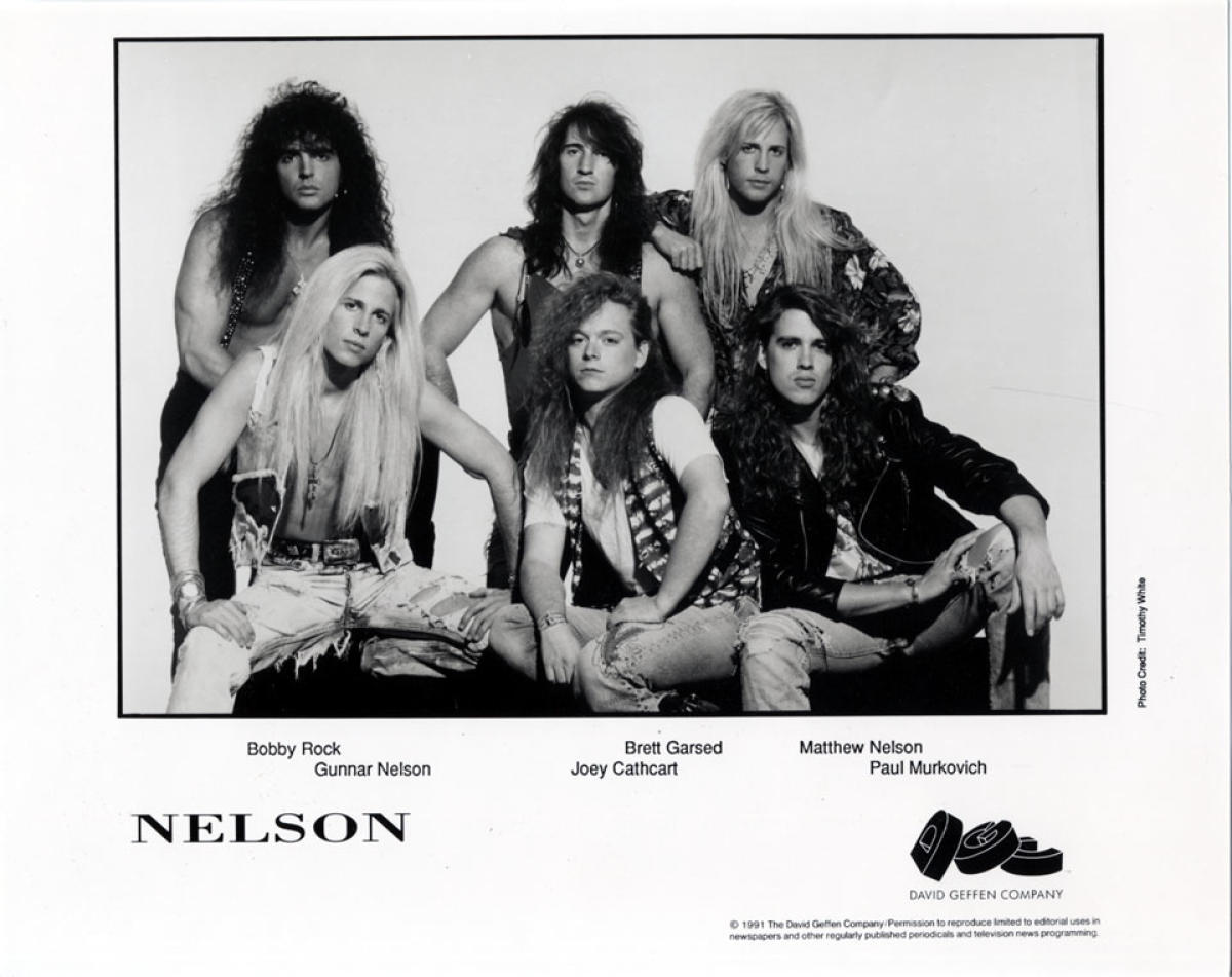 Nelson Vintage Concert Photo Promo Print, 1991 at Wolfgang's