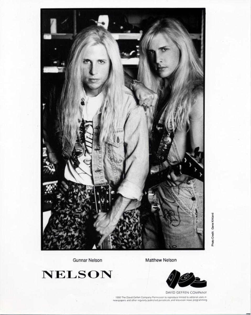 Nelson Vintage Concert Photo Promo Print, 1990 at Wolfgang's
