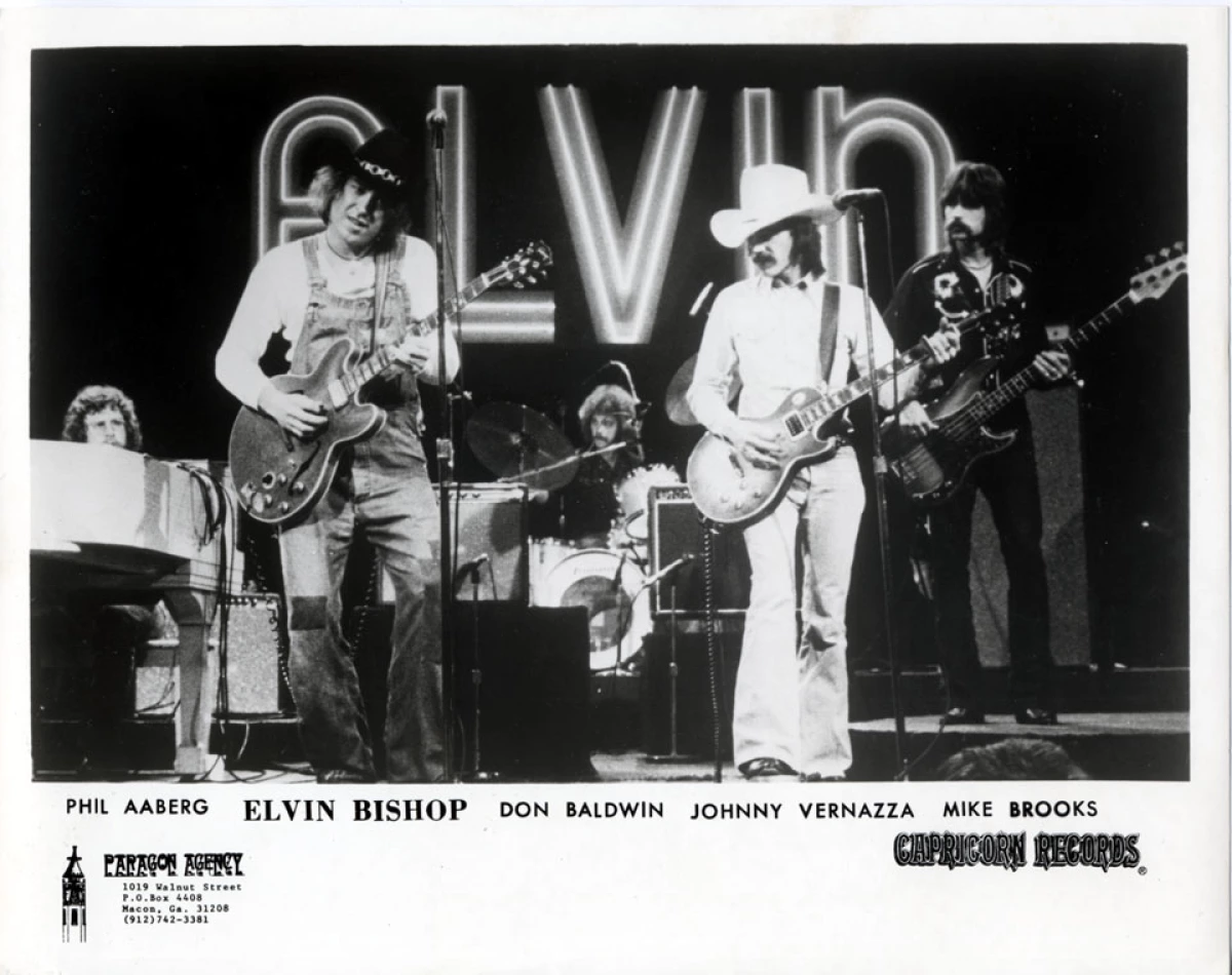 Elvin Bishop Vintage Concert Photo Promo Print at Wolfgang's