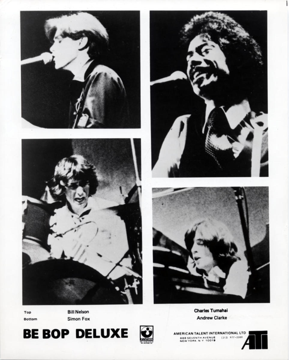 Be Bop Deluxe Vintage Concert Photo Promo Print at Wolfgang's