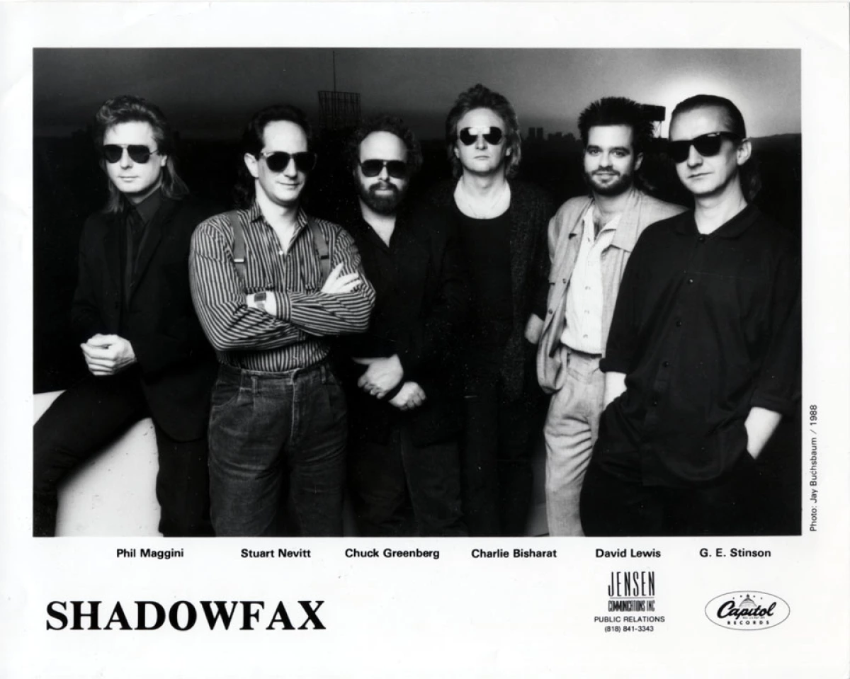 Shadowfax Vintage Concert Photo Promo Print, 1988 at Wolfgang's