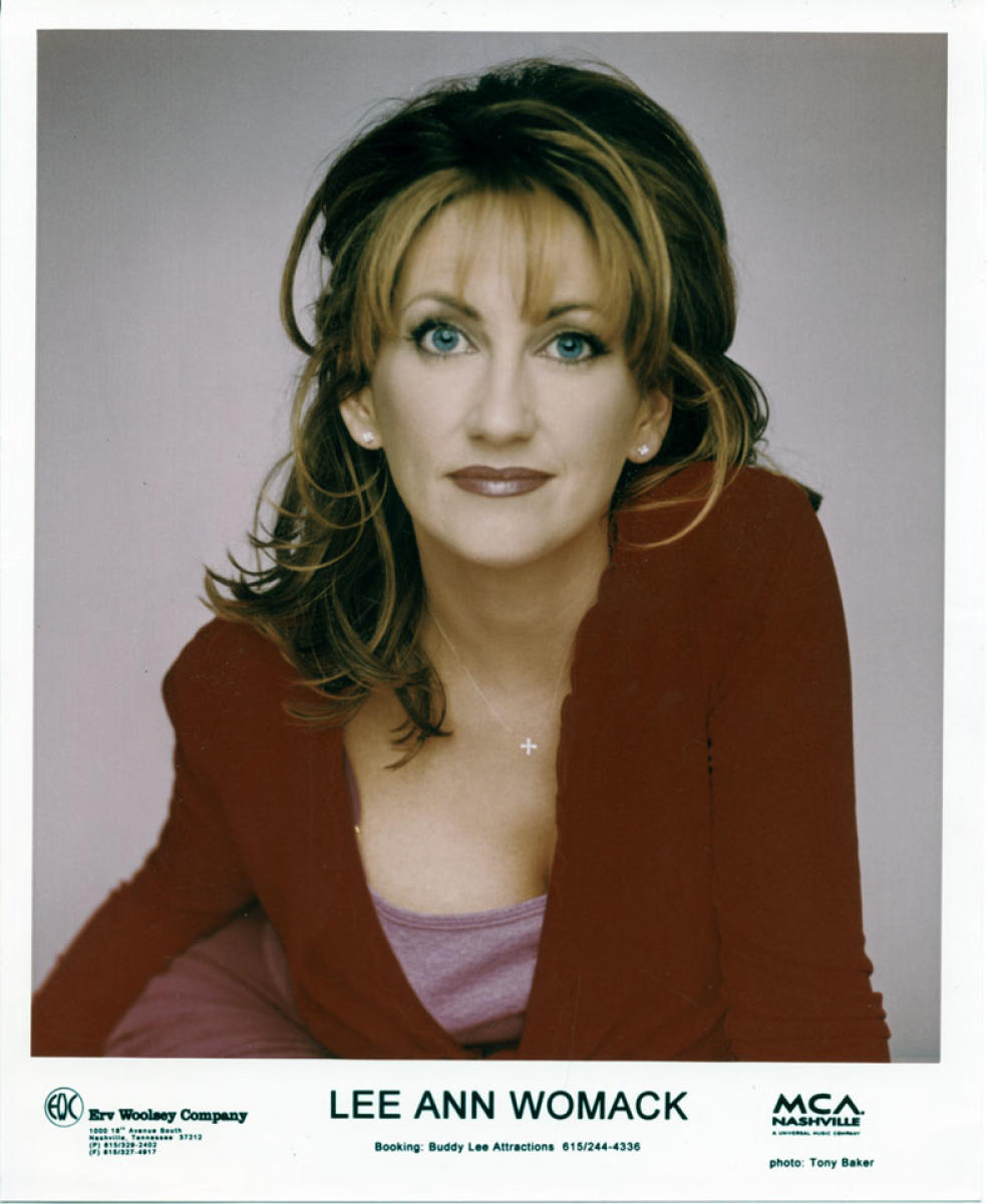 Lee Ann Womack Vintage Concert Photo Promo Print At Wolfgangs