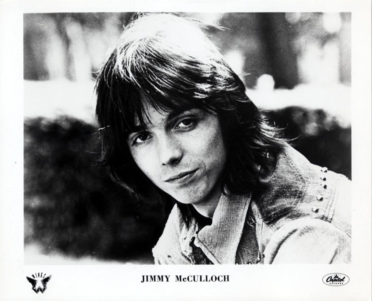 Jimmy McCulloch Vintage Concert Photo Promo Print at Wolfgang's