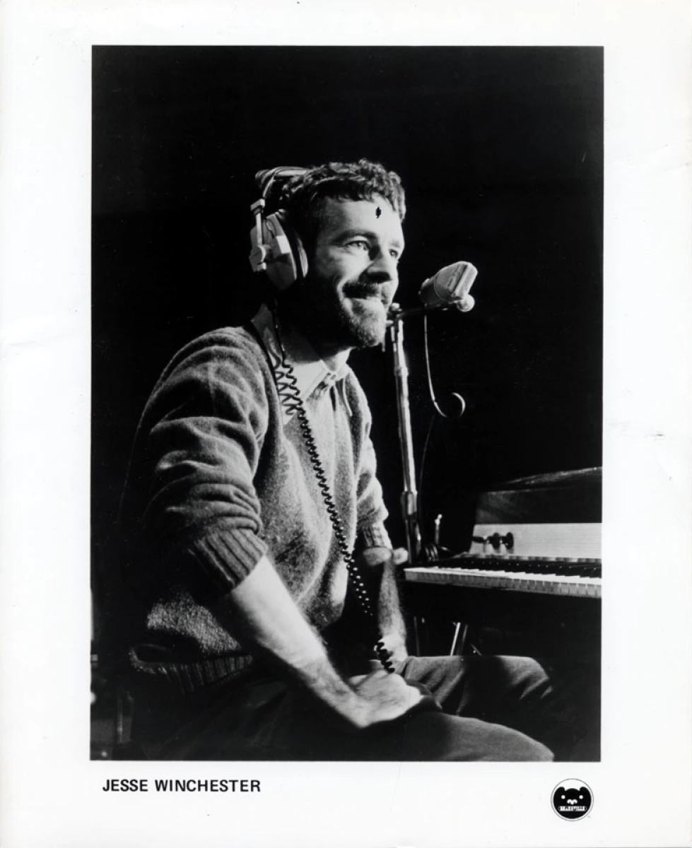 Jesse Winchester Vintage Concert Photo Promo Print at Wolfgang's